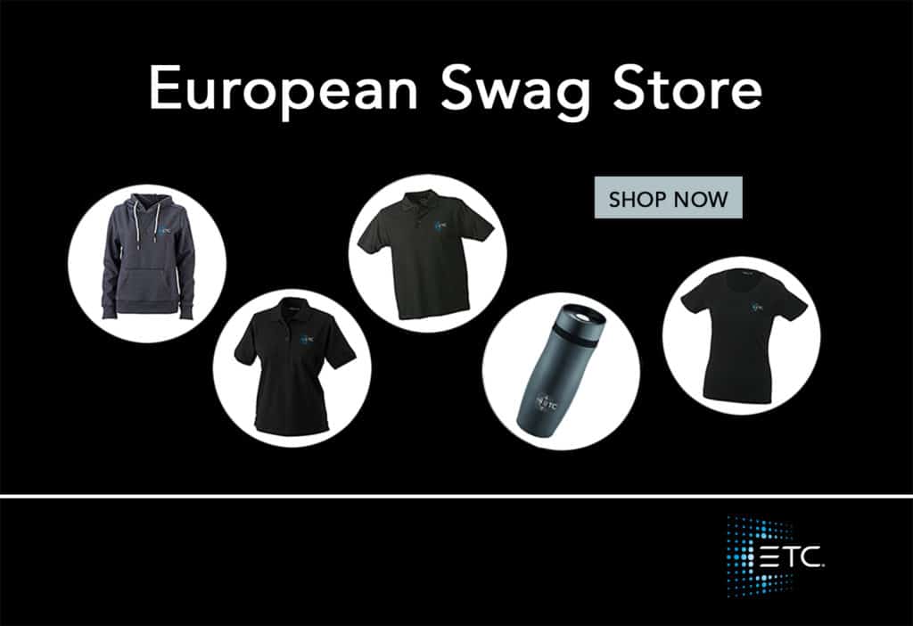 ETC launcht neuen Onlineshop: „Swag Store“ | Production Partner