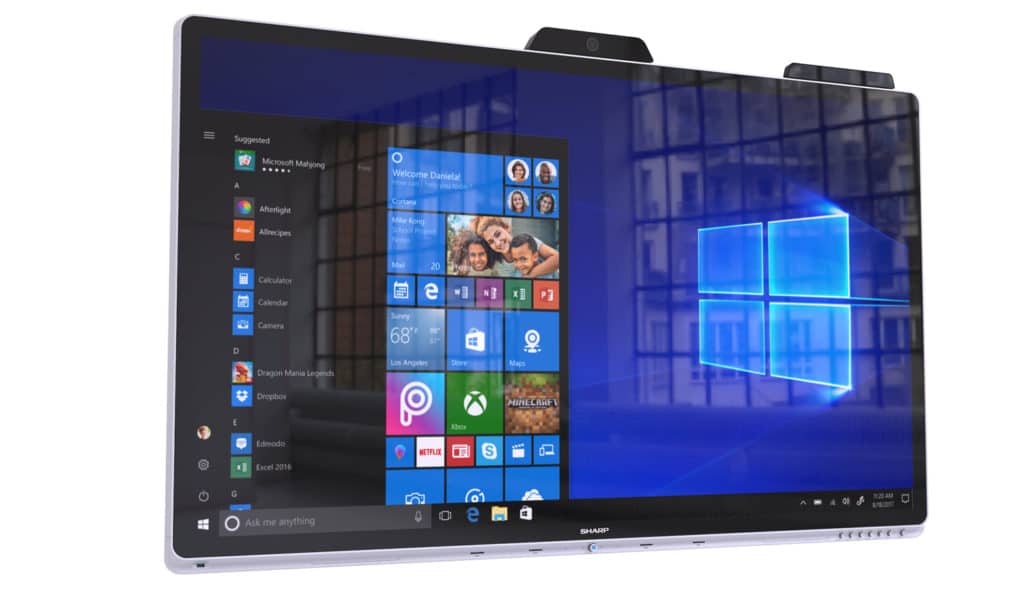 Intelligentes Raummanagement mit Sharp: Windows Collaboration Display ...