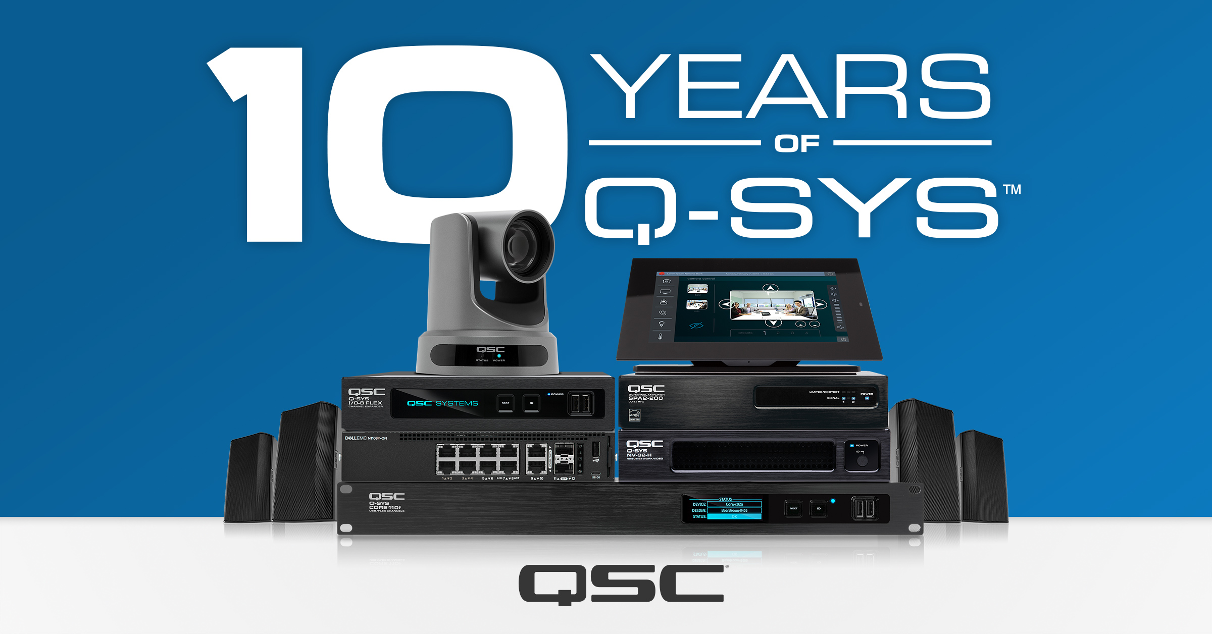 QSC feiert 10 Jahre Q-SYS Ecosystem › ProMediaNews