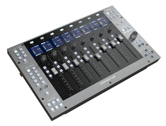 Solid State Logic stellt UF8 Premium Studio DAW-Controller vor ...