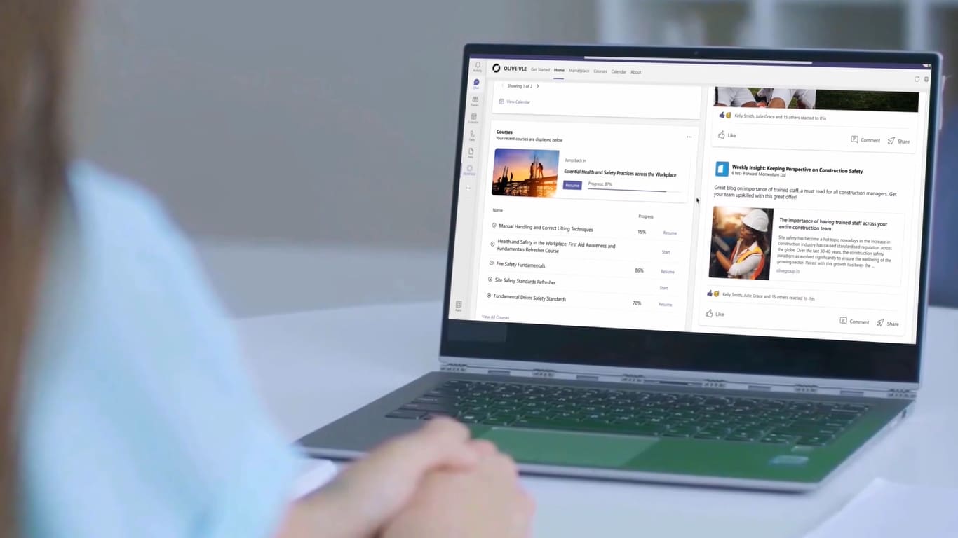 Die Virtuelle Lern-App von Microsoft und der Olive Group › ProMediaNews