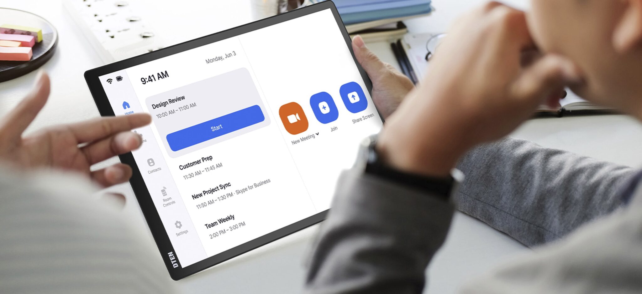 DTEN präsentiert Touchscreen-Tablet DTEN Mate › ProMediaNews