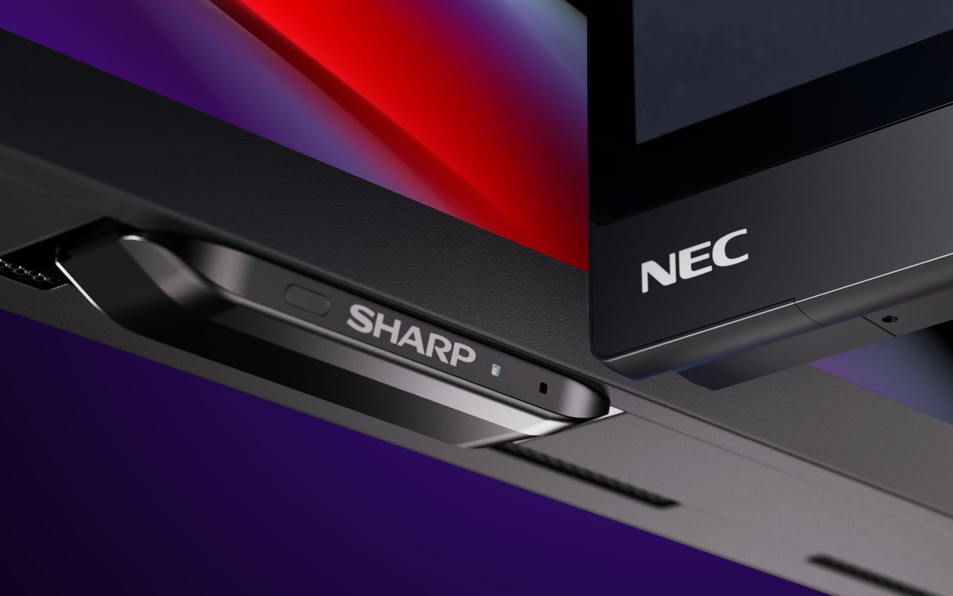 Zusammenführung des Portfolios visueller Display-Lösungen von Sharp und ...