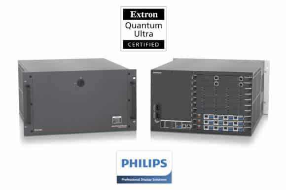Philips X-Line Videowall-Displays für Extron Quantum-Ultra-Prozessoren ...