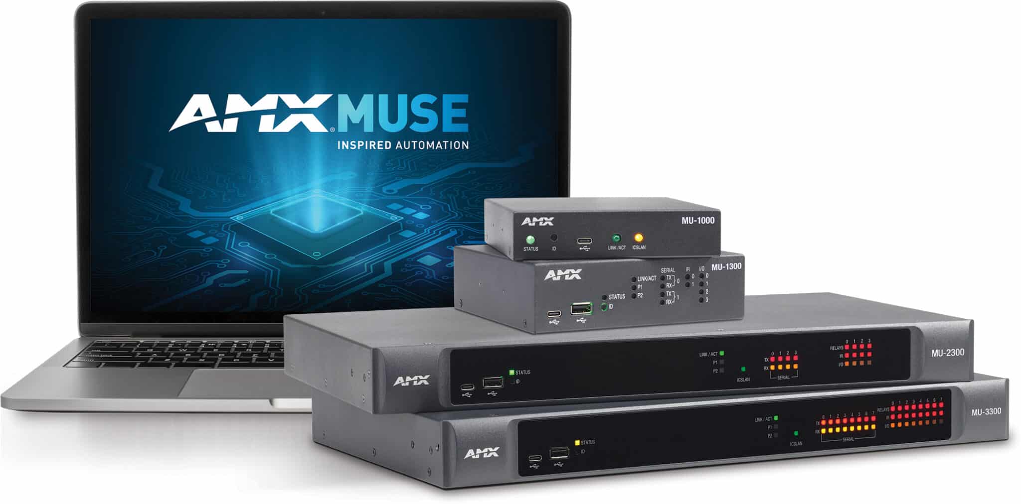AMX MUSE - Automatisierungsplattform und vier neue Controller ...